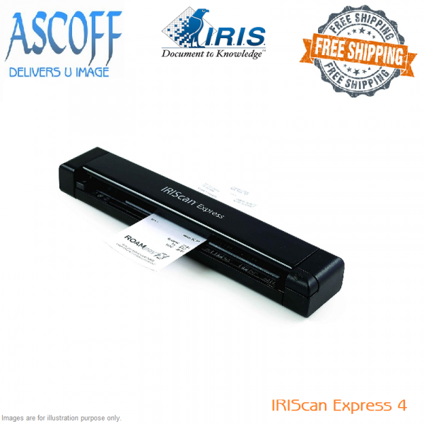 IRIScan Express 4 Mobile Scanner | PGMall