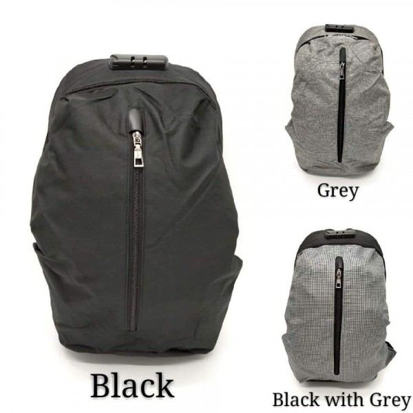 Multifunctional Lock Anti Theft Backpack USB Charging Laptop Bag Travel ...