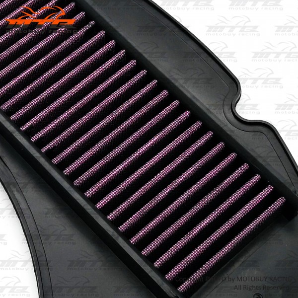 YAMAHA NMAX HIGH PERFORMANCE RACING AIR FILTER (APIDO) Purple | PGMall