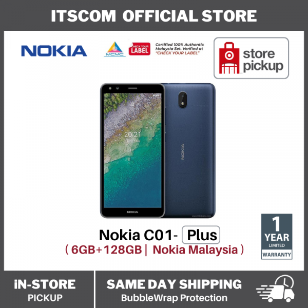 Nokia C01 Plus 4G Android 11 Go Edition ( 2GB RAM +16GB ROM ) 100% ...