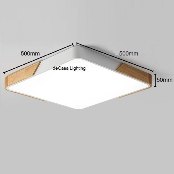 DECASA LIGHTING 300mm Design Modern Led Ceiling Lamp 3 Colour ...